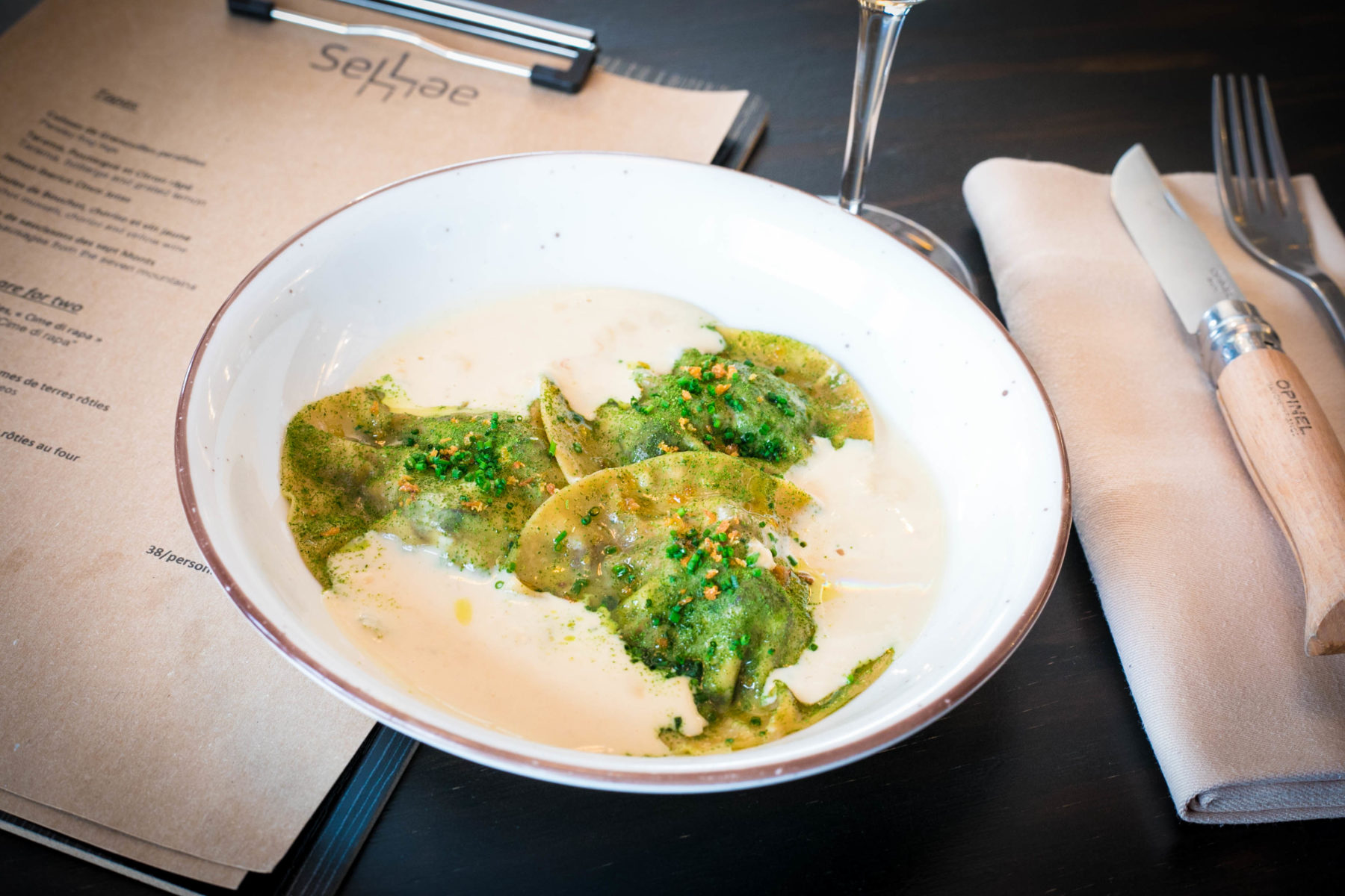 SELLAE : Le nouveau restaurant du Chef Thibault Sombardier à Paris